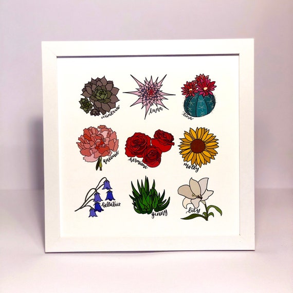 Botanical Witches Magical Witch Design - Etsy