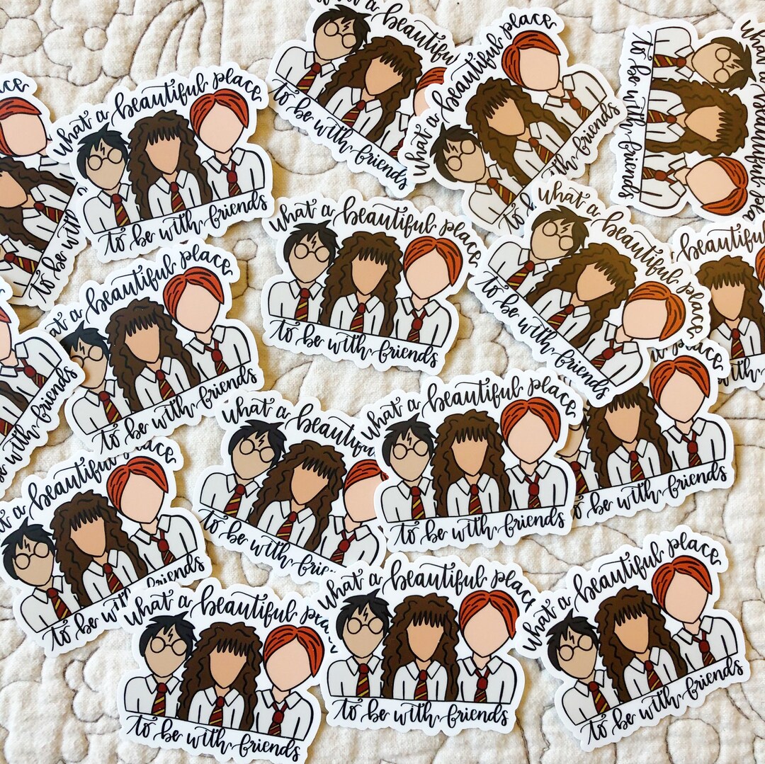 Golden Trio | With Words | Die Cut Sticker - Etsy