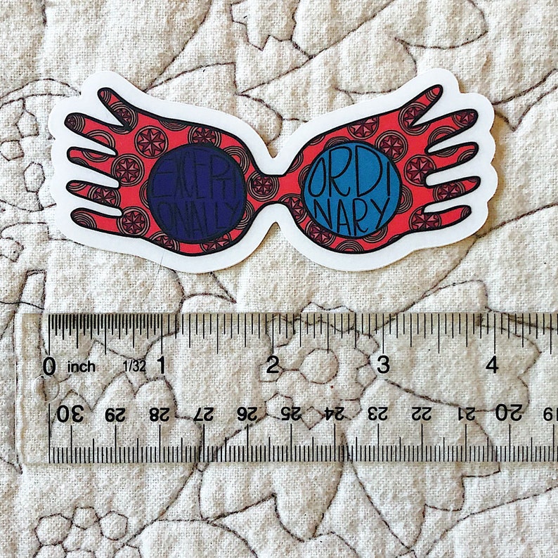 Exceptionally Ordinary | Die Cut Sticker - Etsy UK