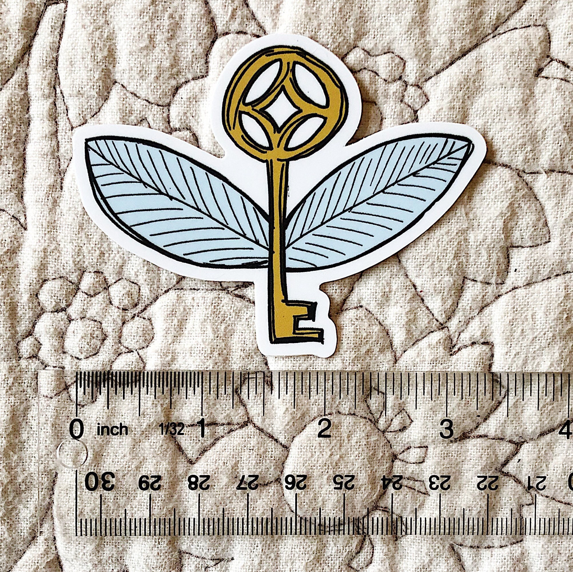 Flying Key Die Cut Sticker Magic is Everywhere | Etsy