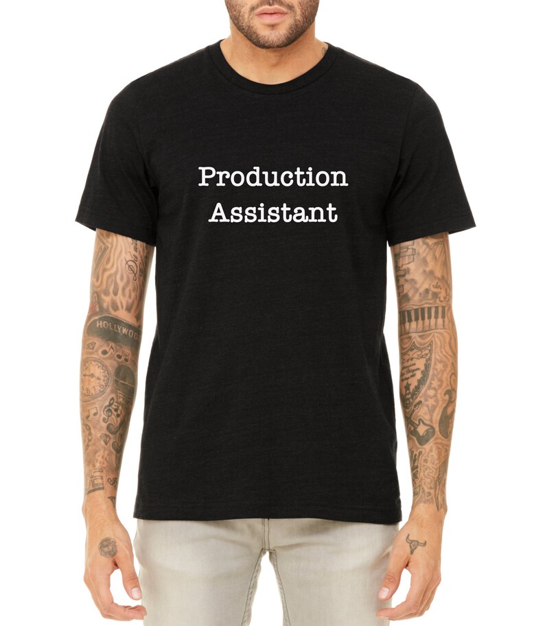 Production Assistant T-shirt Film Crew Production Tshirt Shirt Tee ...