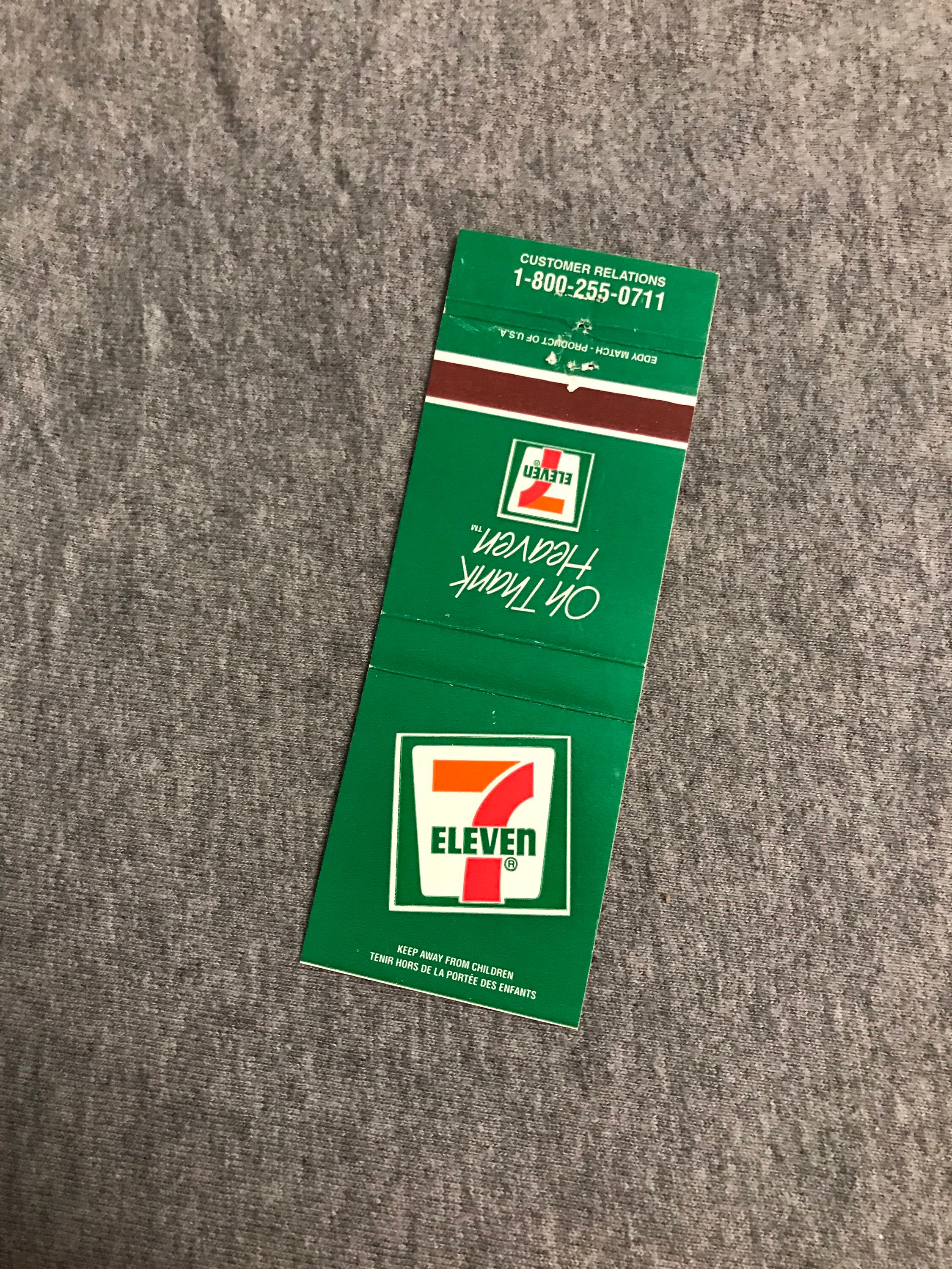 Vintage 7 Eleven Matchbook Collectibles Art Collectibles Etna pe vintage-7-eleven-matchbook-collectibles-art-collectibles-etna-pe