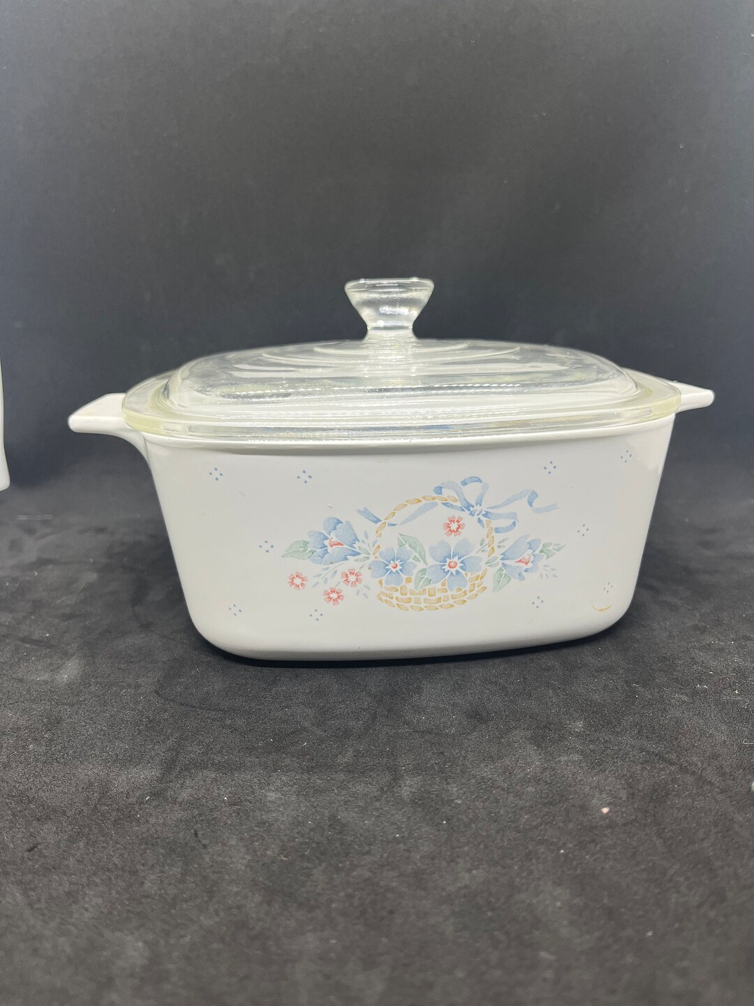 Vintage Corning Ware Country Cornflower 1 1/2 Litre Covered Casserole ...