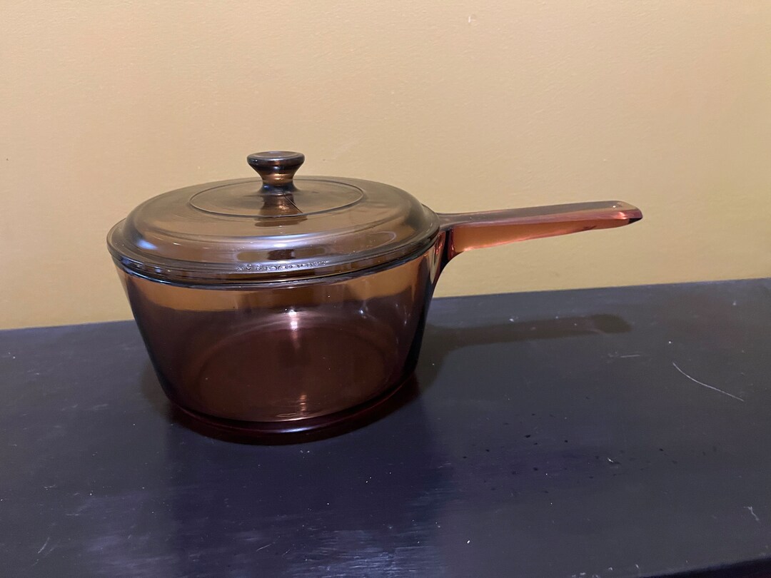 Vintage Pyrex Visions 1.5 Liter Saucepan 1983-1984 - Etsy
