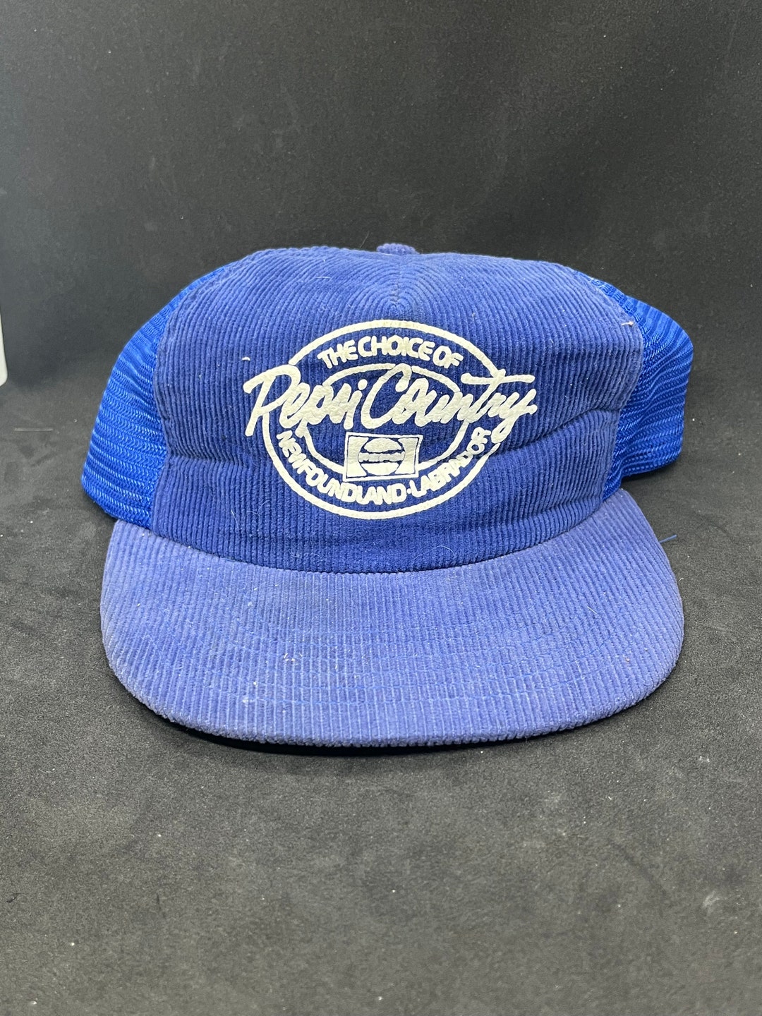 Vintage Blue Corduroy Pepsi County Hat Newfoundland - Etsy