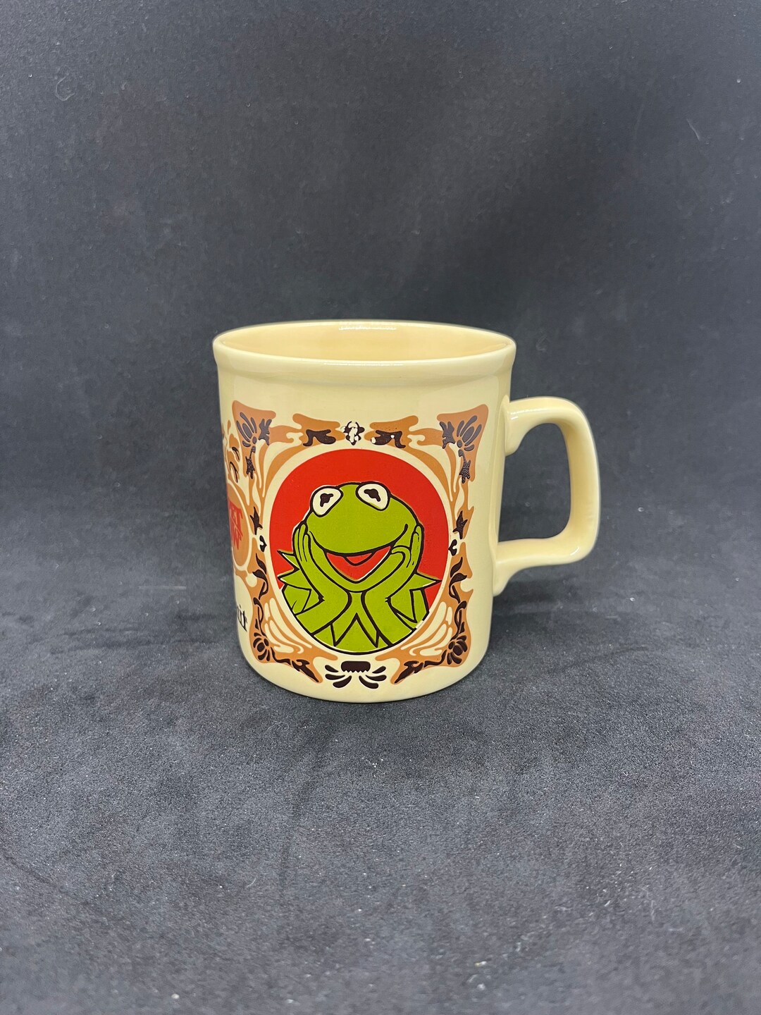 Vintage 1978 Kermit the Frog Kiln Craft Pottery Mug - Etsy