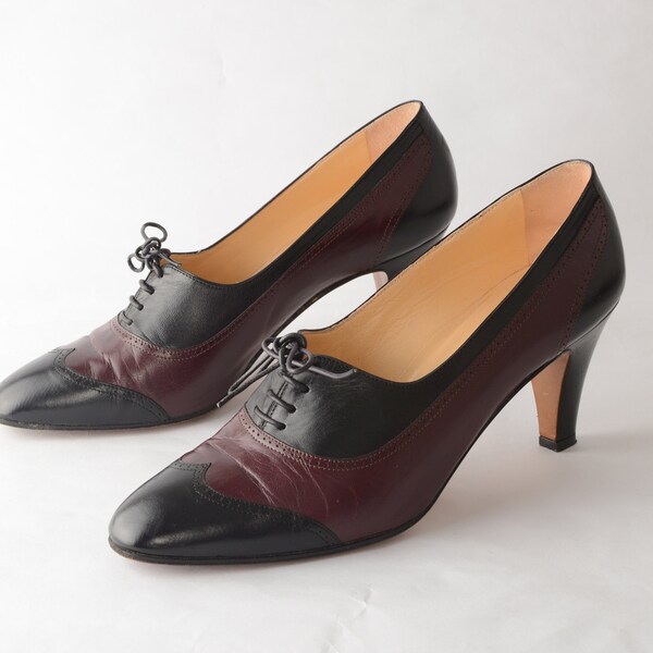 Oxford Heels Women - Etsy