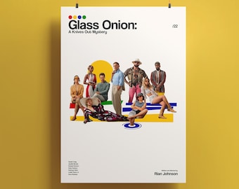 Glass Onion Poster - Etsy