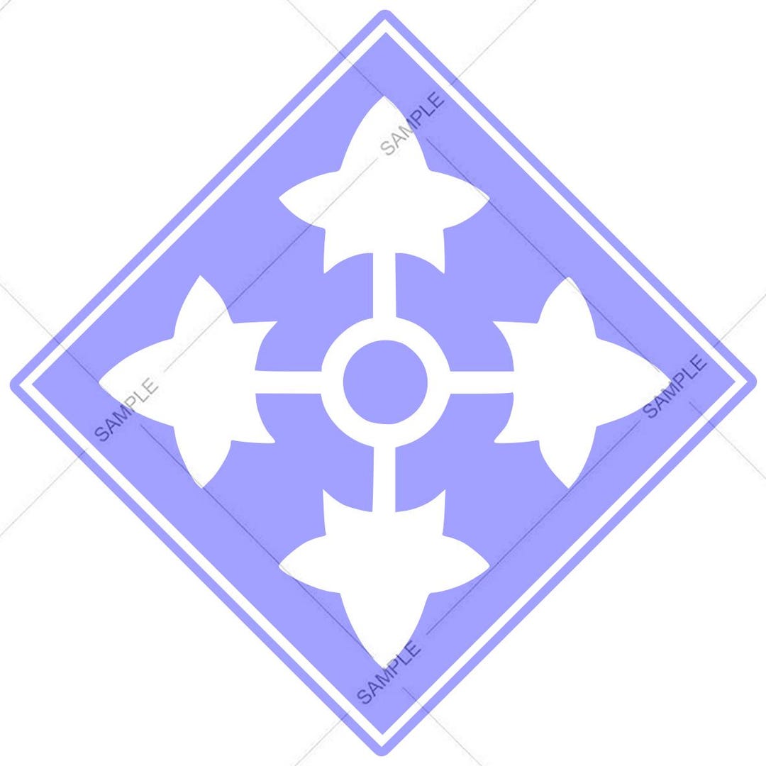 Army 4th Infantry Division Logo Vector SVG PNG for Engraving and Design ...