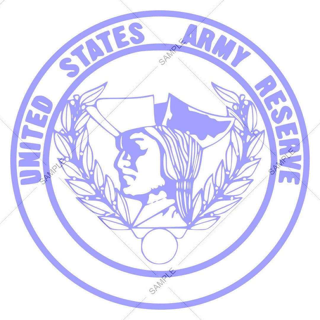 Army Reserve Seal Logo Vector SVG PNG for Engraving and Design - Etsy