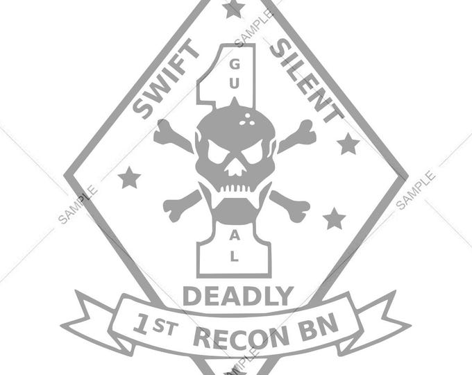1st Recon Battalion SVG File - Etsy Canada