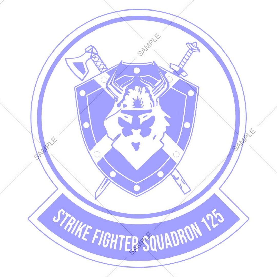 VFA 125 Kampfgeschwader - Vektor-Logo SVG PNG: Lasergravur & Design ...