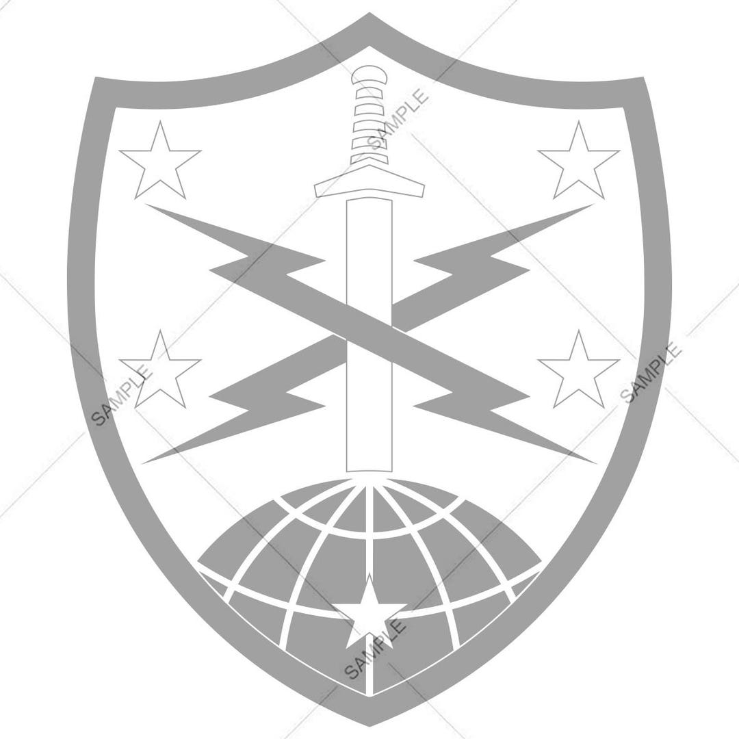 Army 91st Cyber Brigade Logo Vector | SVG PNG for Engraving and Design ...