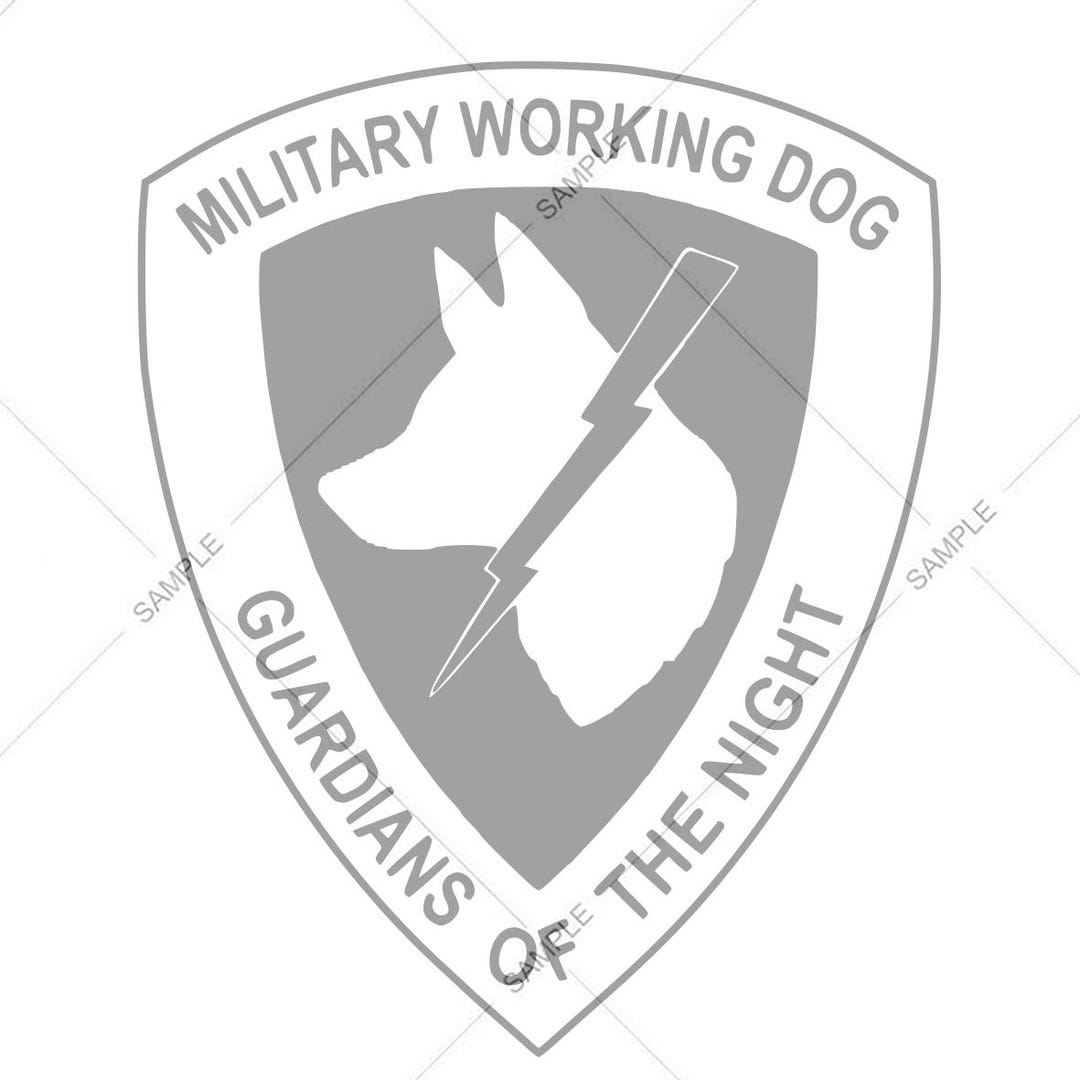 Military Working Dog Seal Logo: SVG, PNG Vector (digital Download) - Etsy