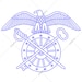 Army Quartermaster Seal Crest Logo Vector SVG PNG for Engraving and ...