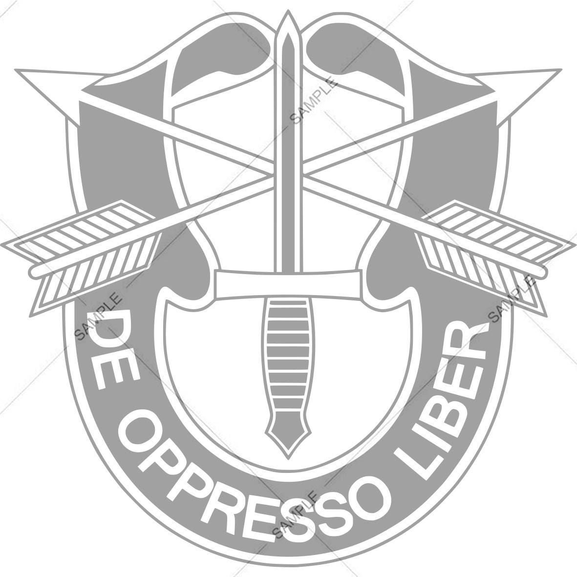Army Special Forces Vector SVG PNG for Engraving and Design - Etsy