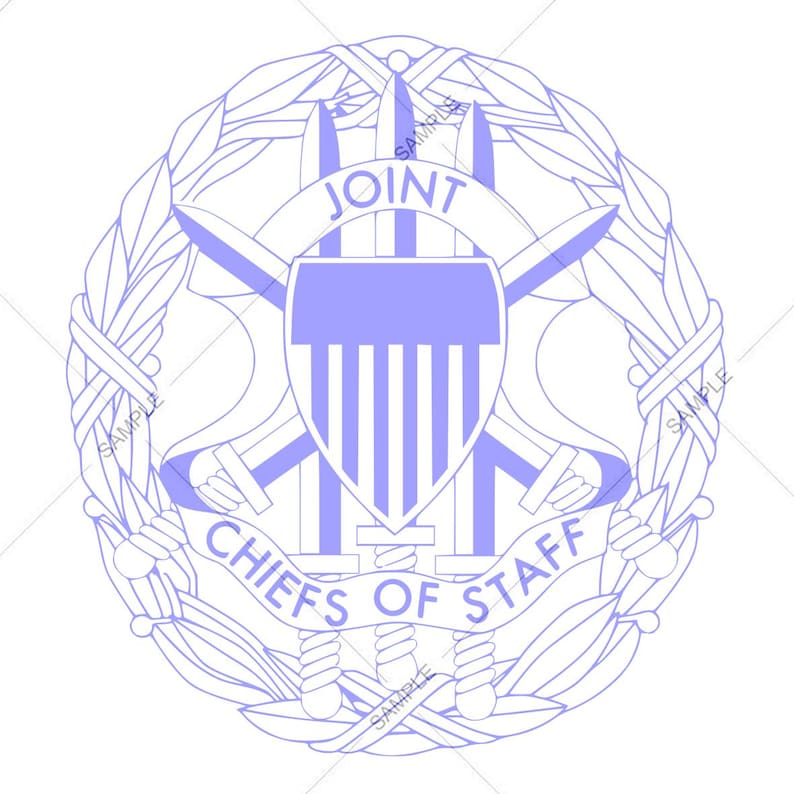 Navy Joint Chief of Staff Logo Vector SVG PNG for Engraving and Design ...