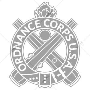 Army Bomb Ordinance Logo Vector SVG PNG for Engraving and Design - Etsy