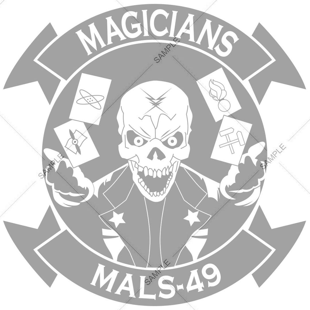 MALS 49 Magicians Logo Vector SVG PNG for Engraving and Design - Etsy