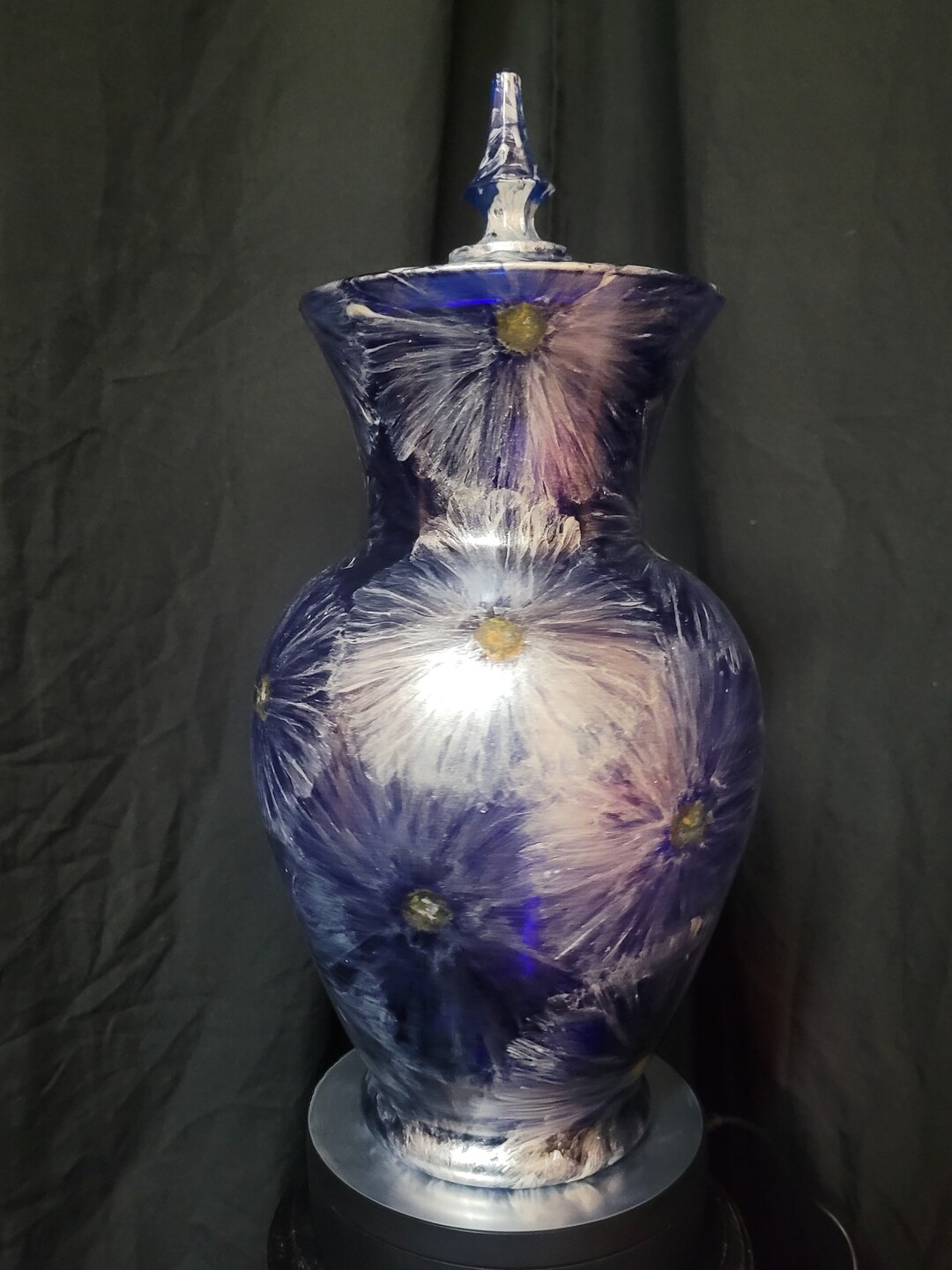Hand Painted Color Light Vase - Etsy