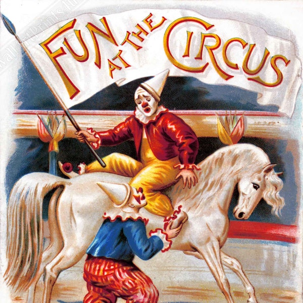 Circus Poster - Etsy