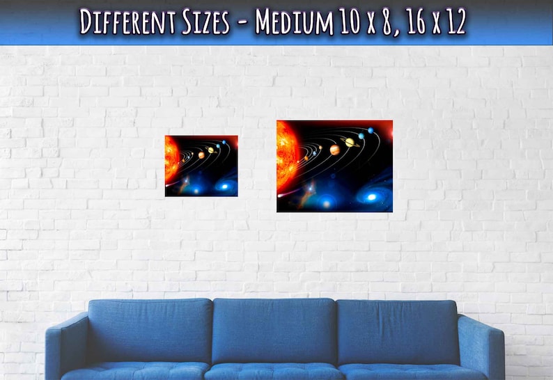 Solar System Poster Nasa Poster of the Planets Solar System | Etsy
