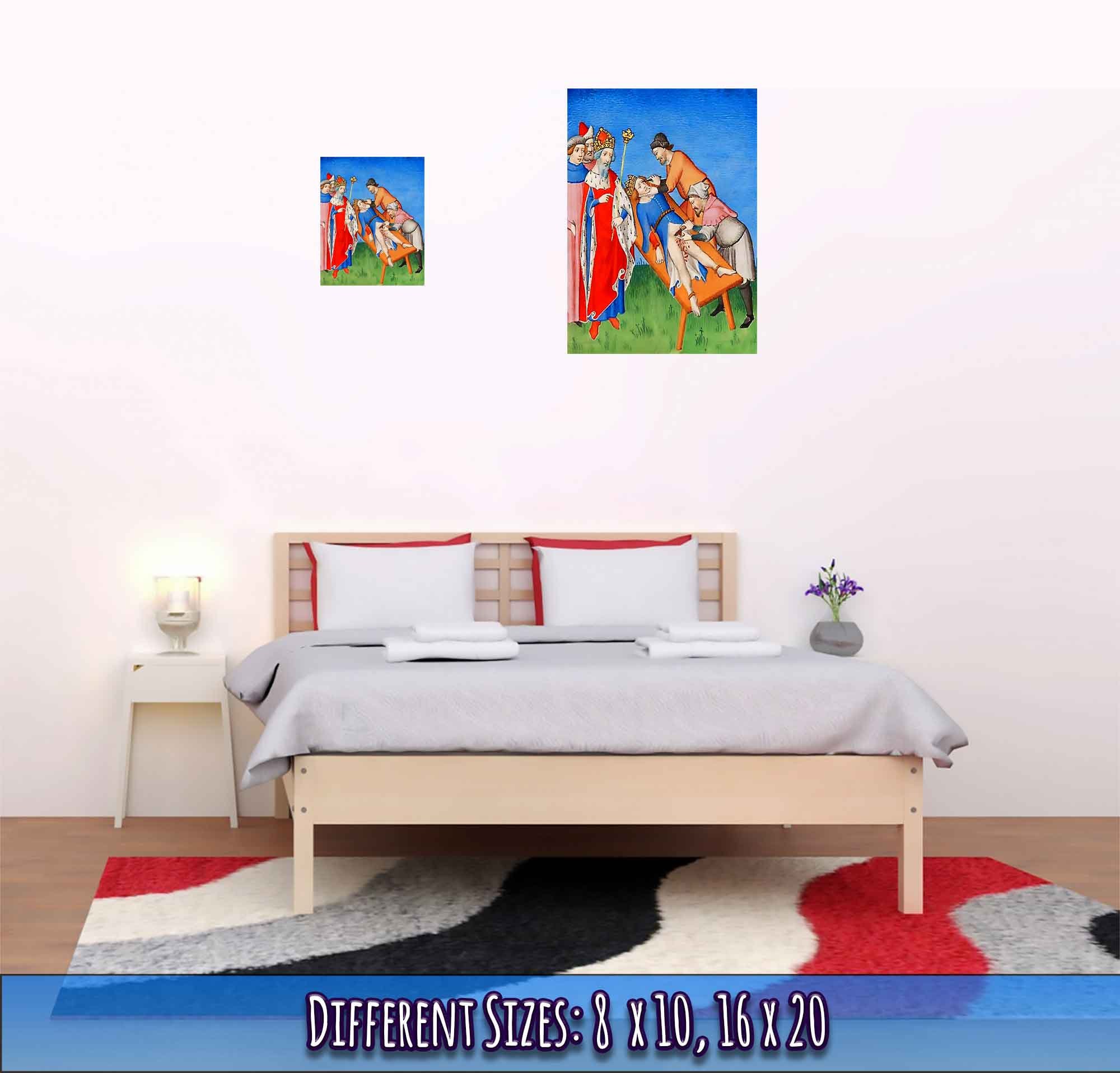 Medieval Torture Poster Castration Blinding Brutal Medieval - Etsy