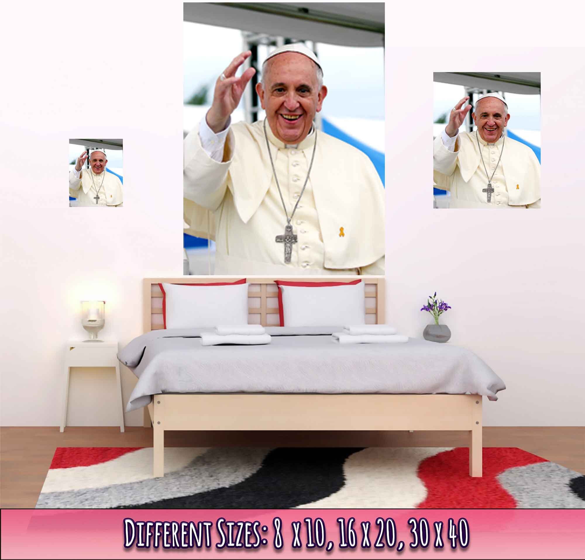 Pope Francis Poster Jorge Mario Bergoglio Pope Francis - Etsy