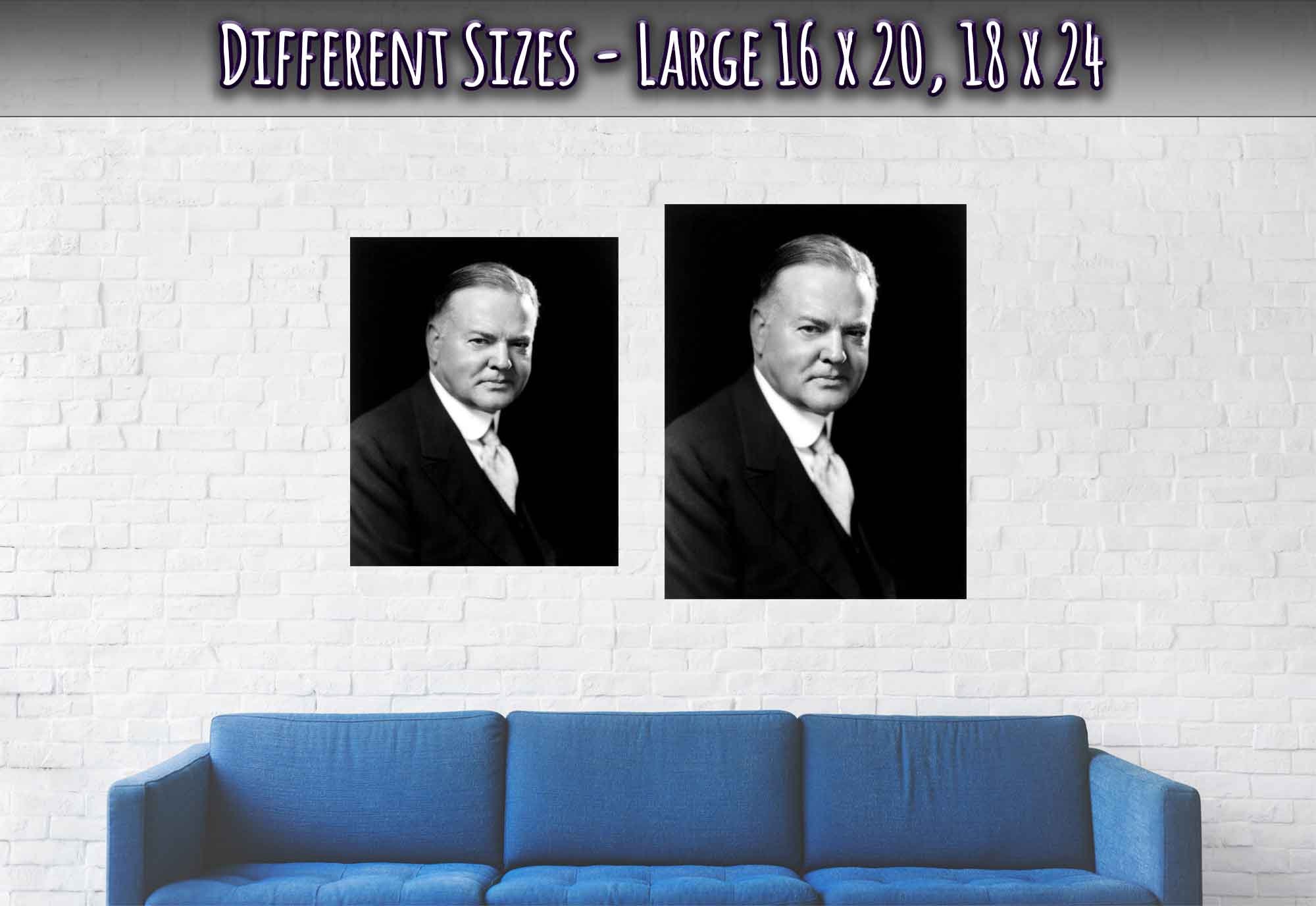 Herbert Hoover Poster 31st President of These United States | Etsy