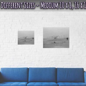 Wright Brothers First Flight Poster: Vintage Aviation Print - Etsy