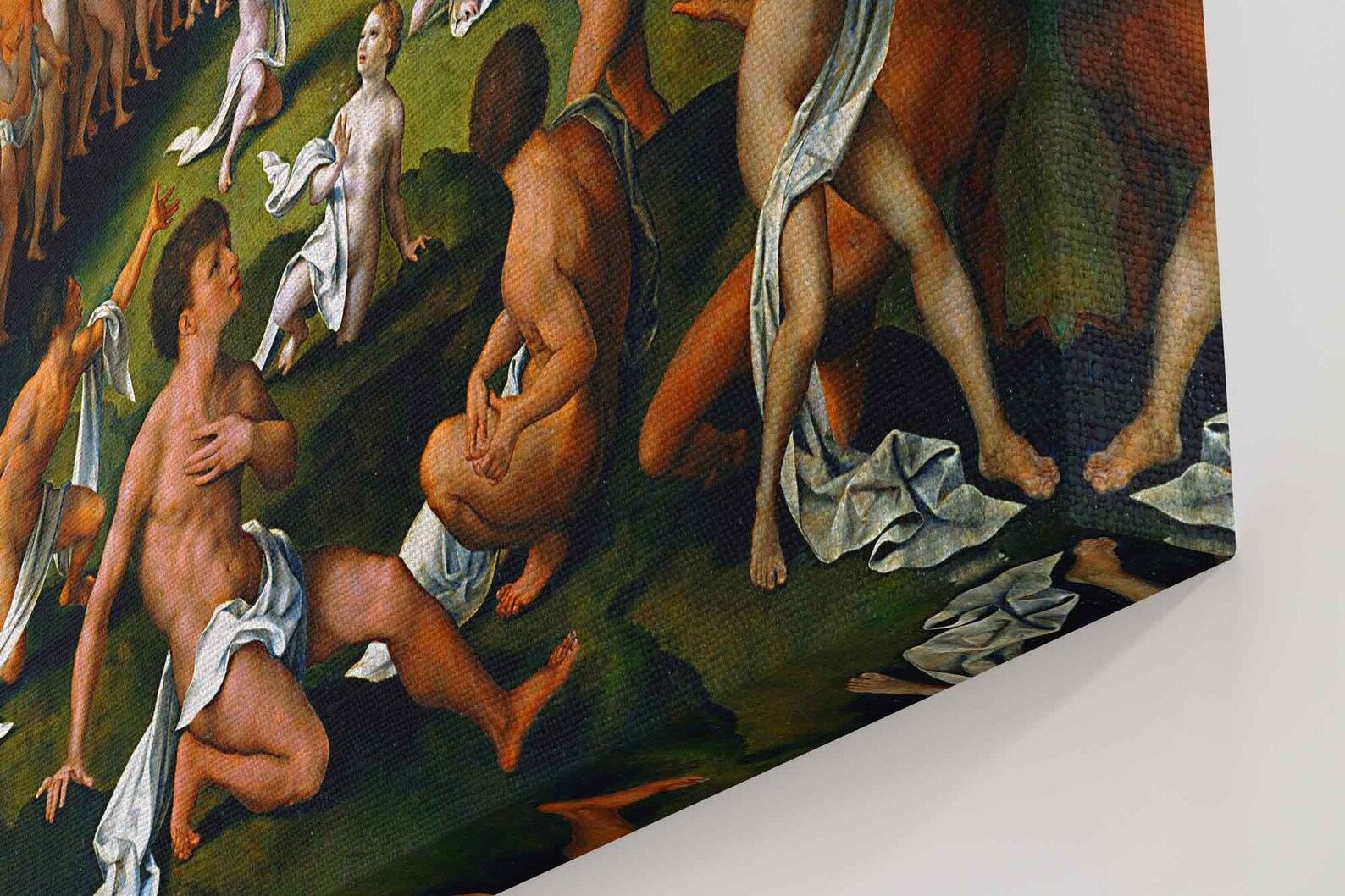 Last Judgement Canvas Print Joos Van Cleve Last Judgement | Etsy