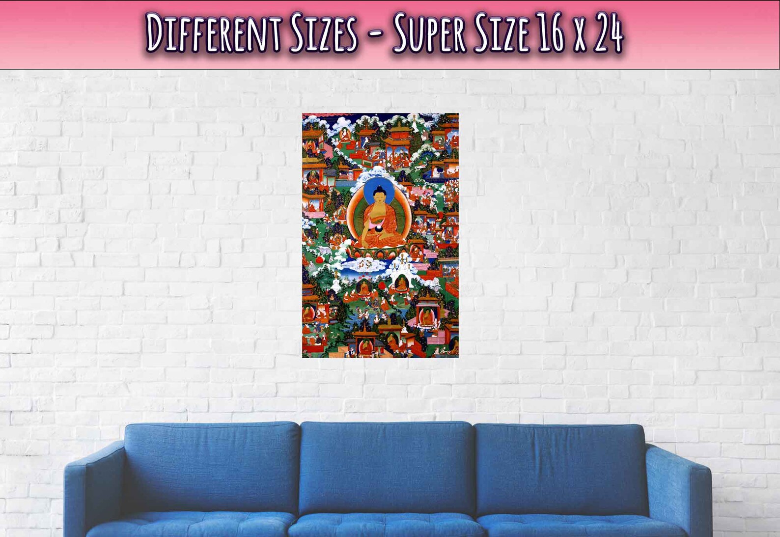 Vintage Buddha Print: Antique Avadana Scenes From 1800s - Etsy