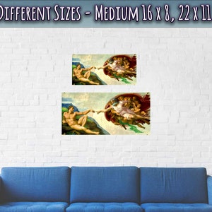 Creation of Adam Poster: Michelangelo Sistine Chapel Print - Etsy