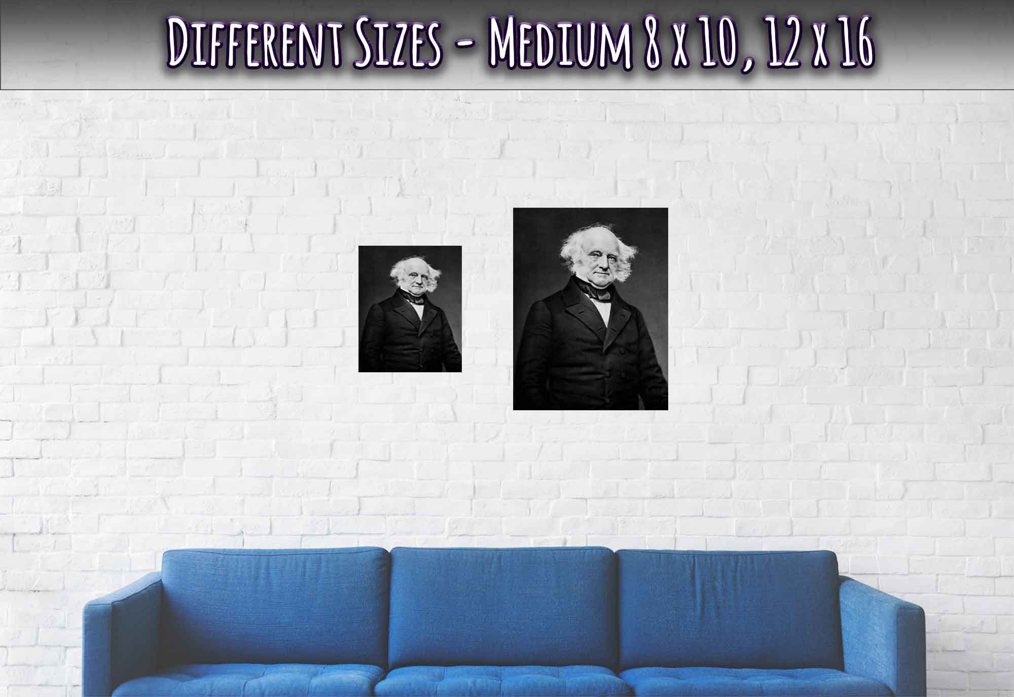 Martin Van Buren Poster 8th President of Usa Vintage Photo - Etsy