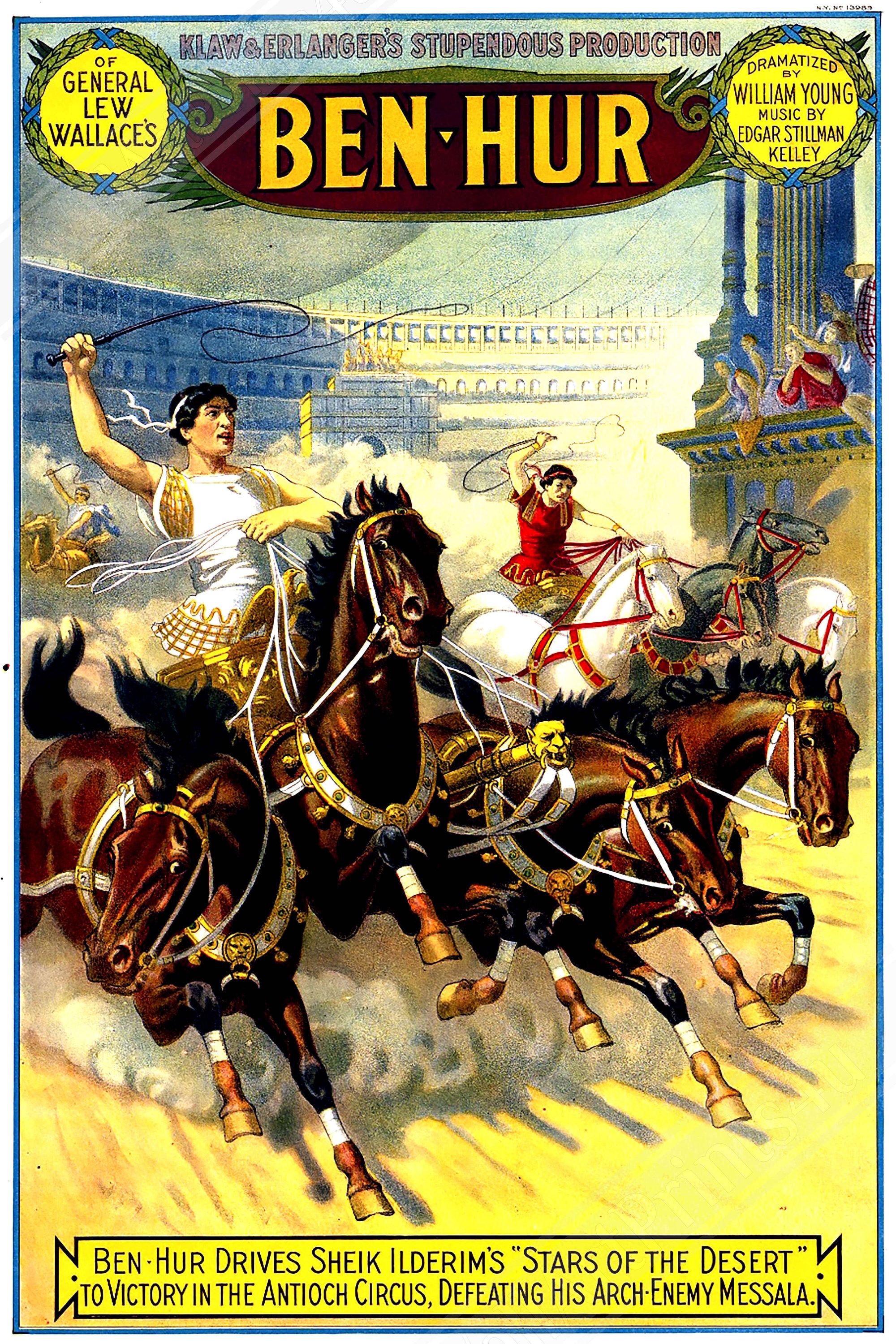 Ben Hur Movie Poster 1959