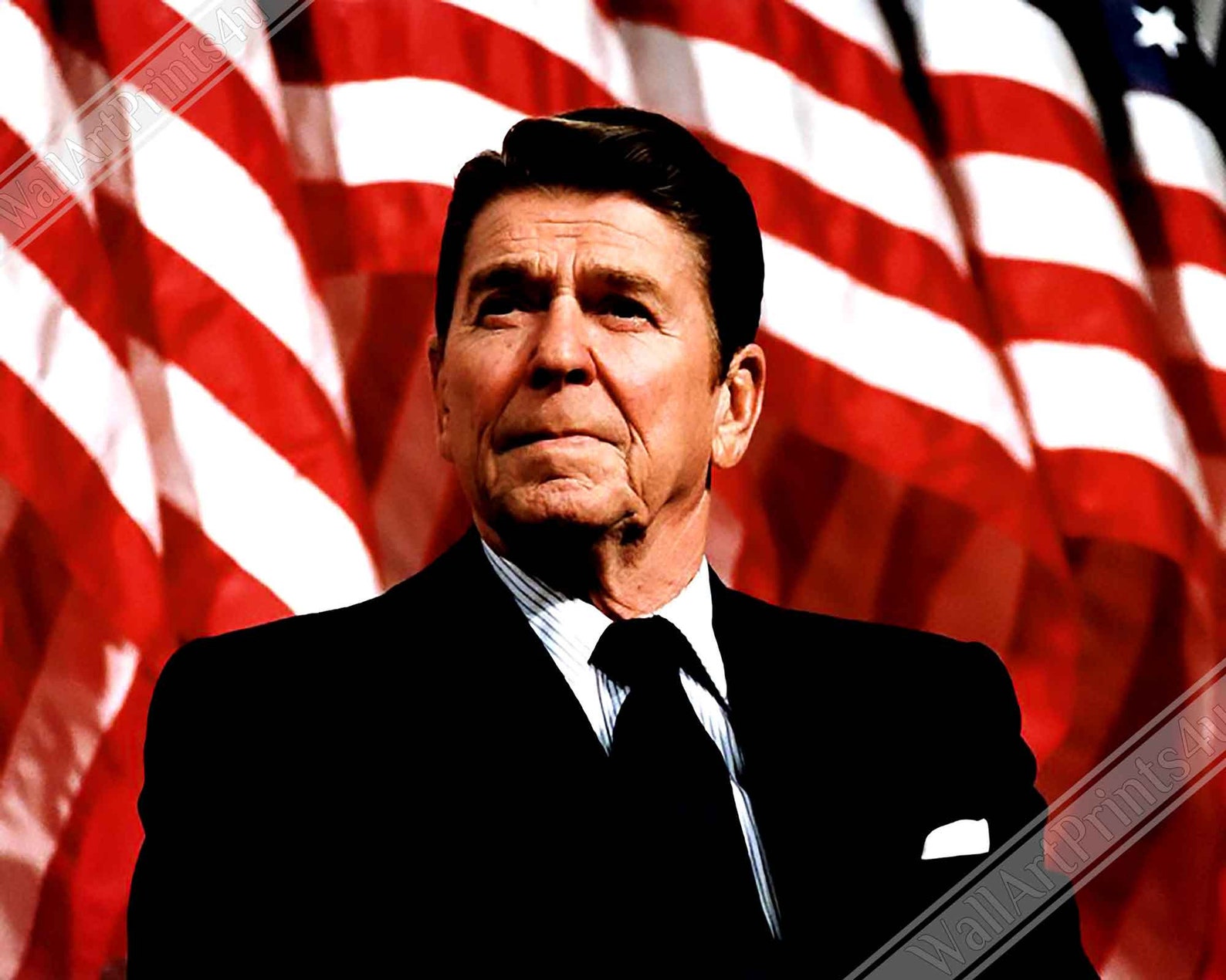 Ronald Reagan Poster 40th President of These United States | Etsy