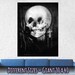 All is Vanity Poster Human Skull Illusion Poster All is Vanity Print ...
