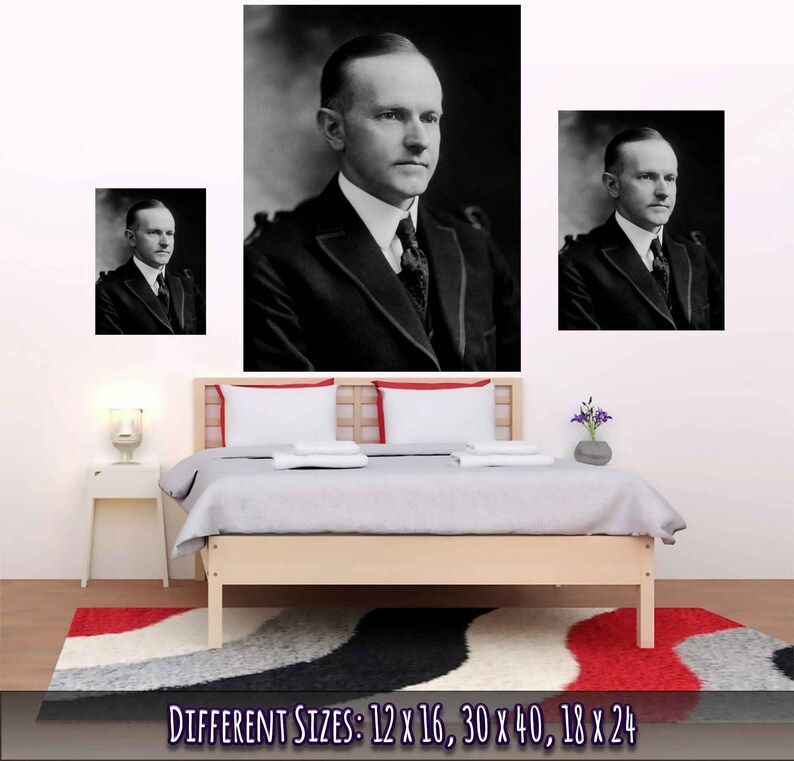 Calvin Coolidge Poster 30th President of These United States - Etsy