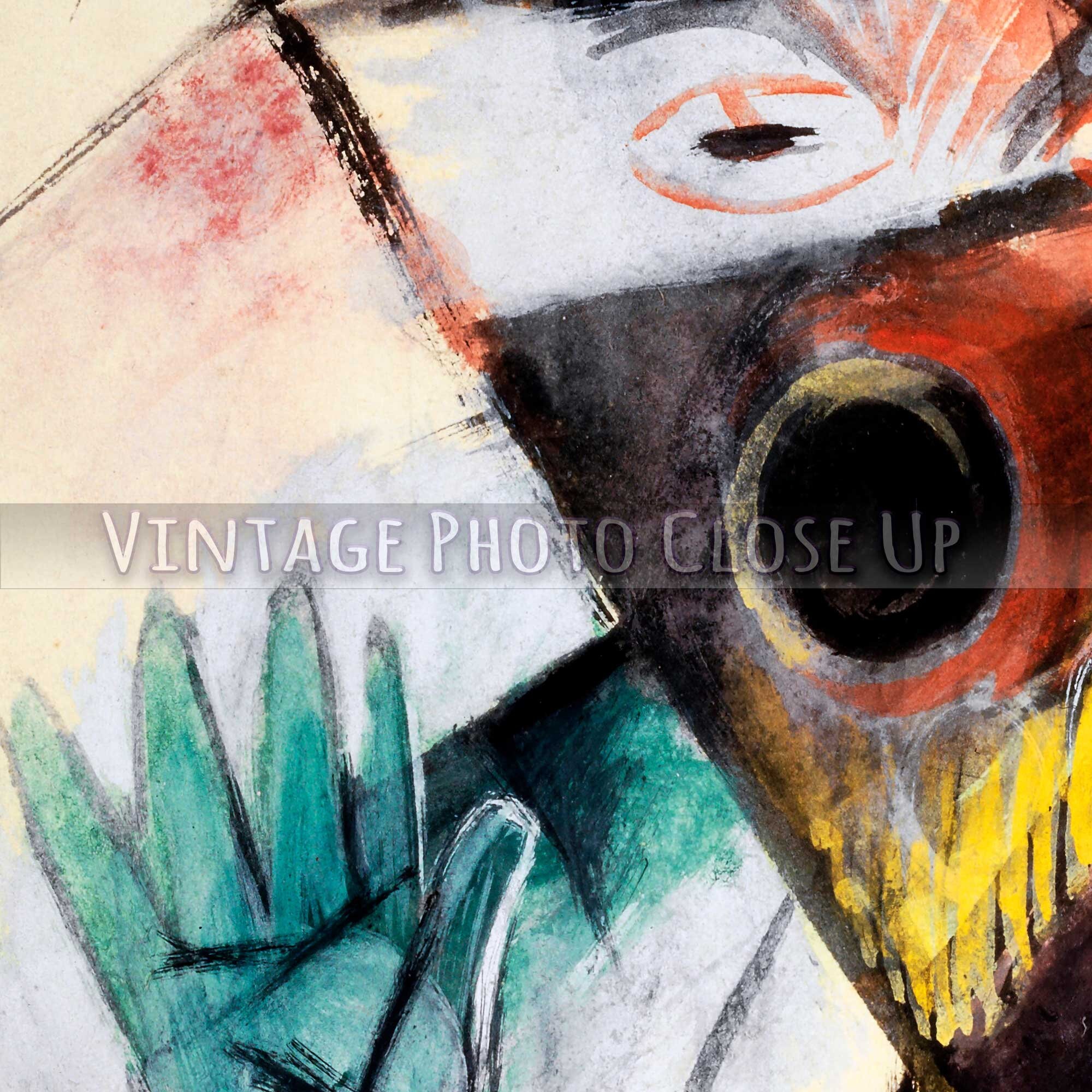 Franz Marc Caliban Figurine for the Tempest Poster Print 1904 UK EU USA ...