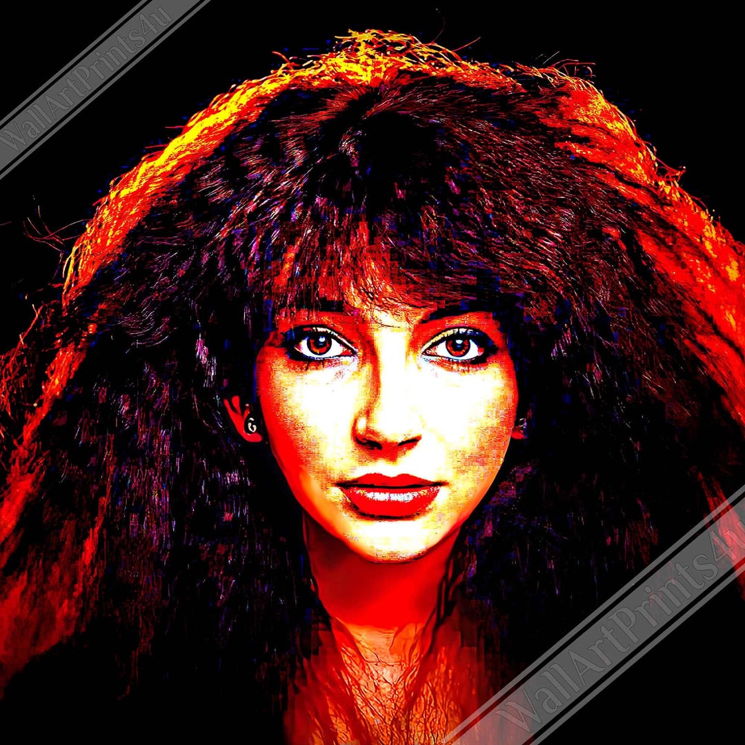 Kate Bush Poster, Vintage Kate Bush 1978 Kate Bush Print UK, EU USA ...