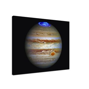 Jupiter Aurora Canvas Print: Hubble Space Telescope Image - Etsy