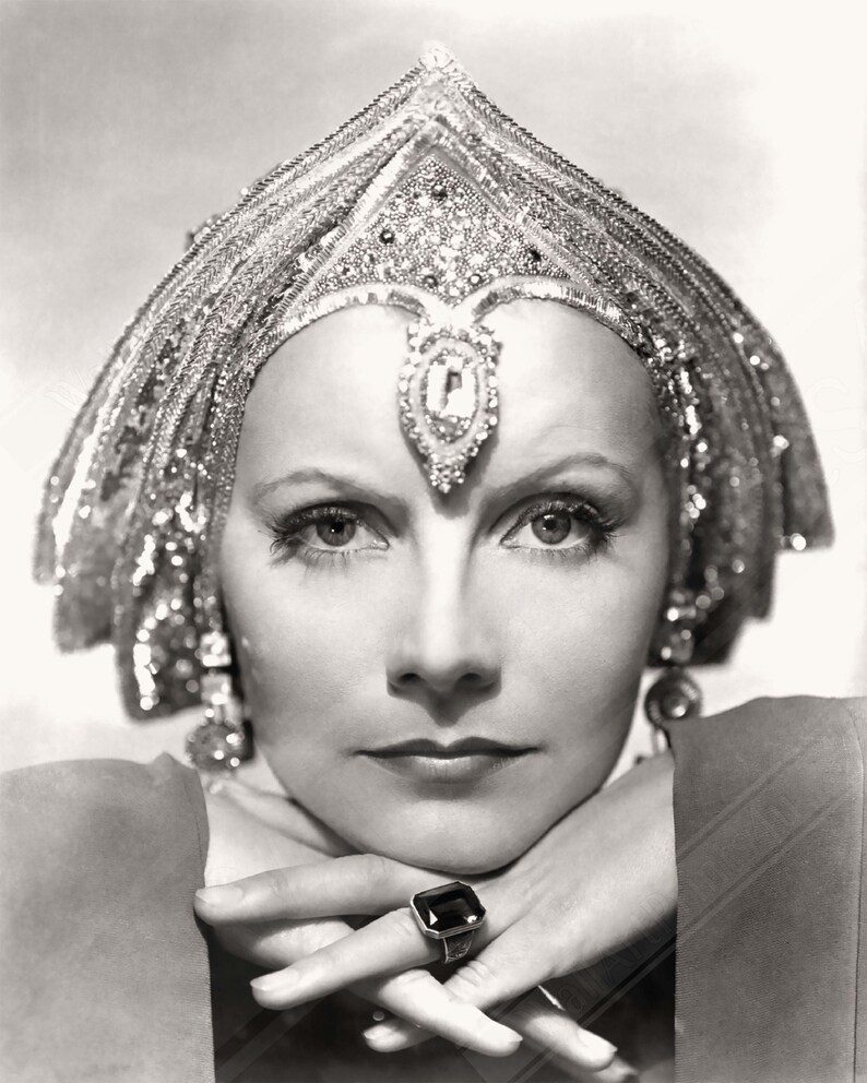 Greta Garbo Poster Sex Symbol Vintage Rare Photo Mata Hari Etsy
