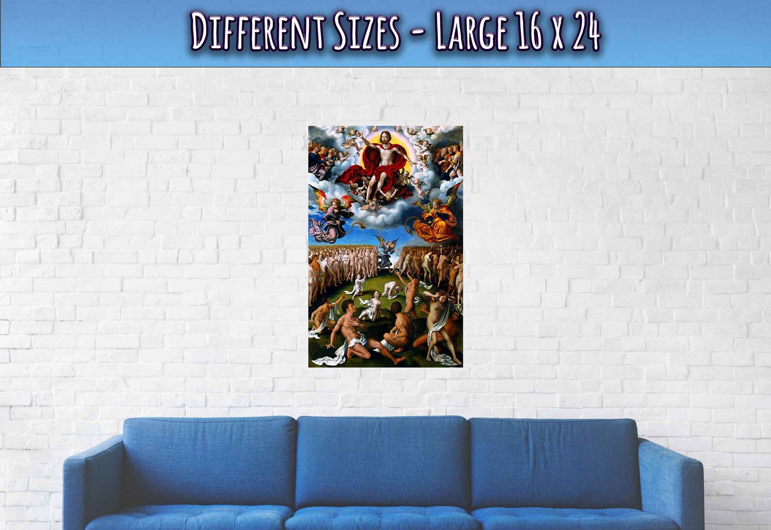 Last Judgement Poster Joos Van Cleve Last Judgement Print - Etsy