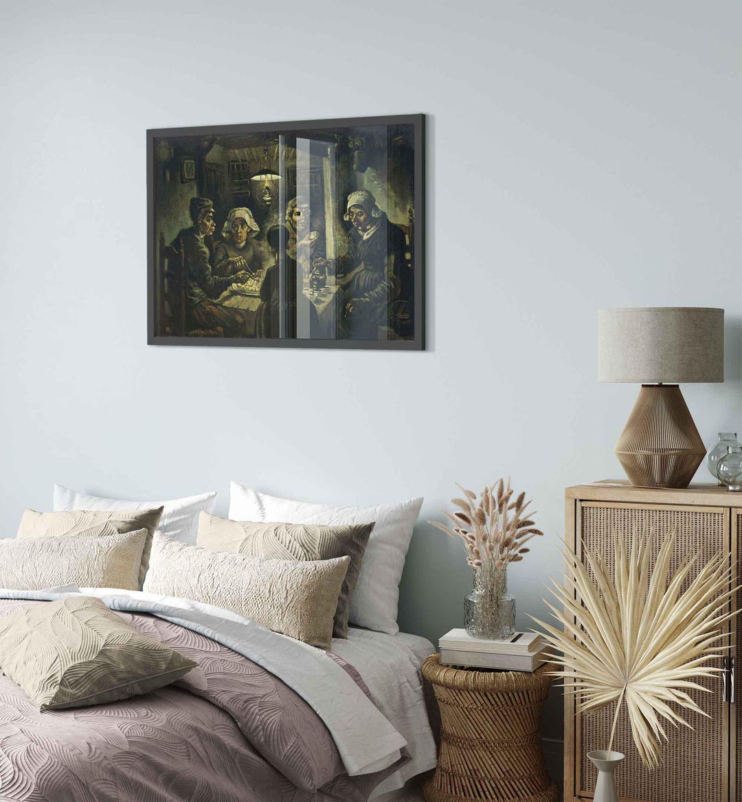 The Potato Eaters, Vincent Van Gogh Framed Print Classic Masterpiece ...