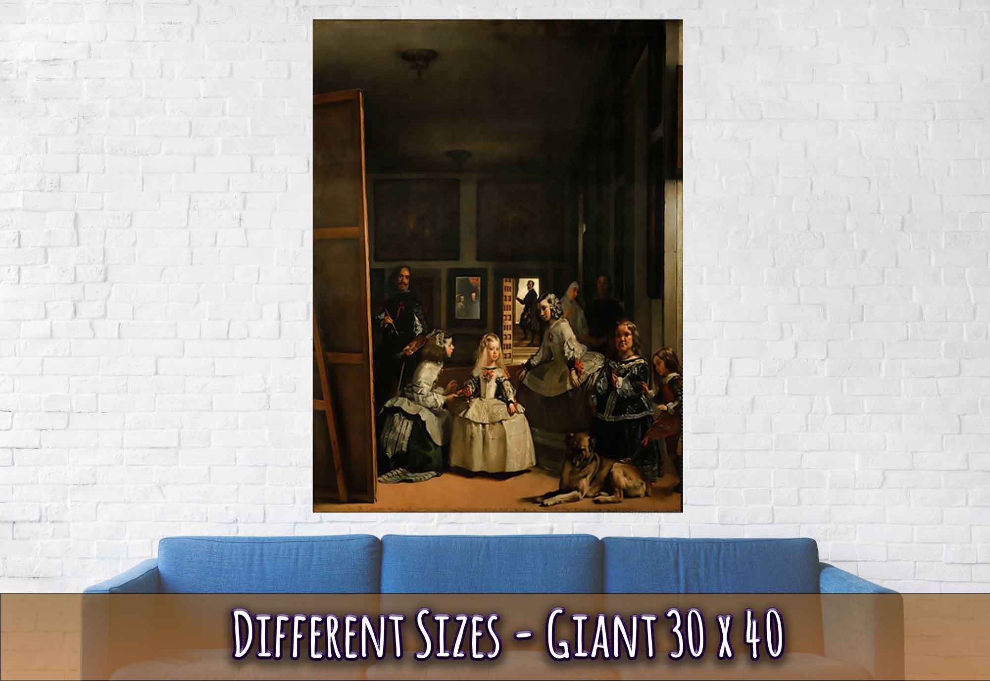 Las Meninas Poster Diego Velaquez Las Meninas Print | Etsy