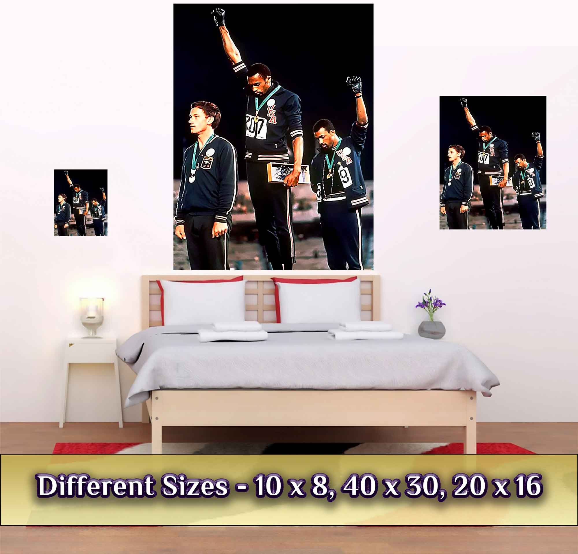 Black Power Poster Famous Photo Print From 1968 Black Power - Etsy