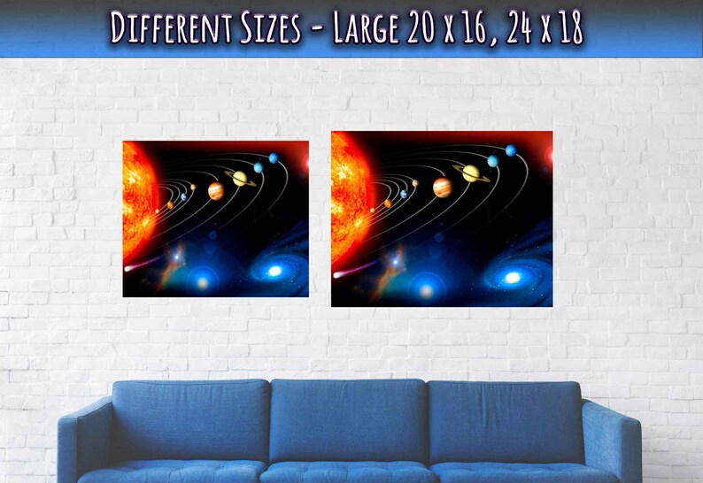 Solar System Planets Poster: NASA Space Print - Etsy