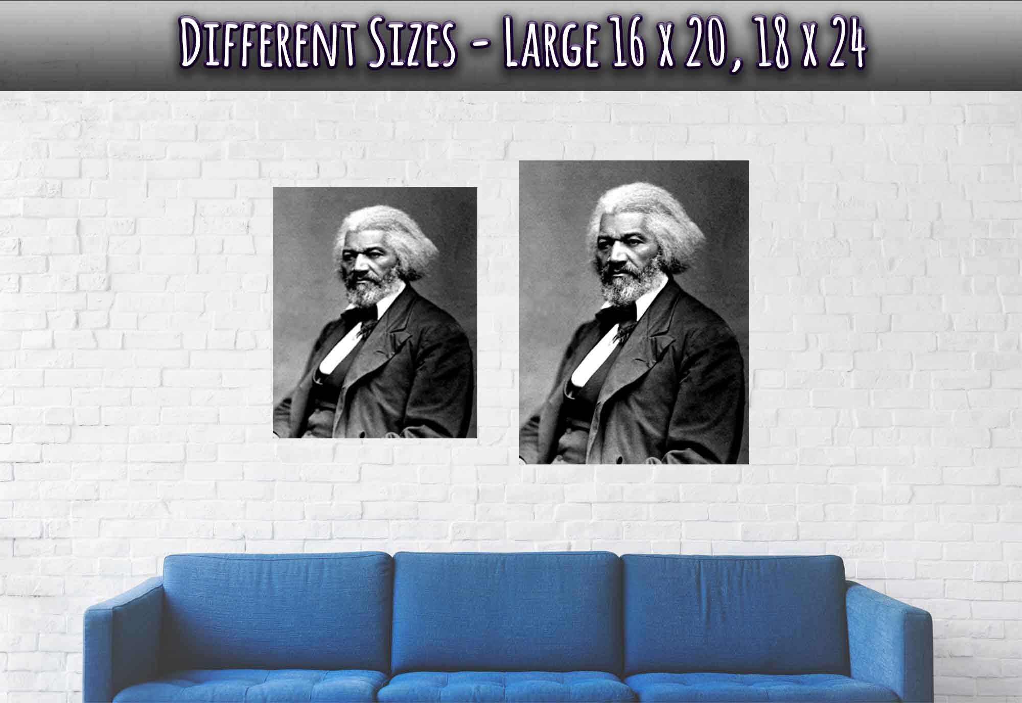 Frederick Douglass Poster Abolitionist From 1879 Vintage - Etsy