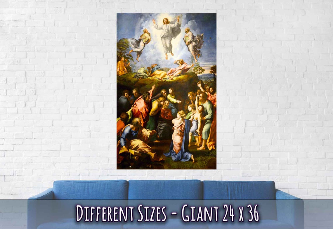Transfiguration Poster by Raphael Around 1520 - Etsy