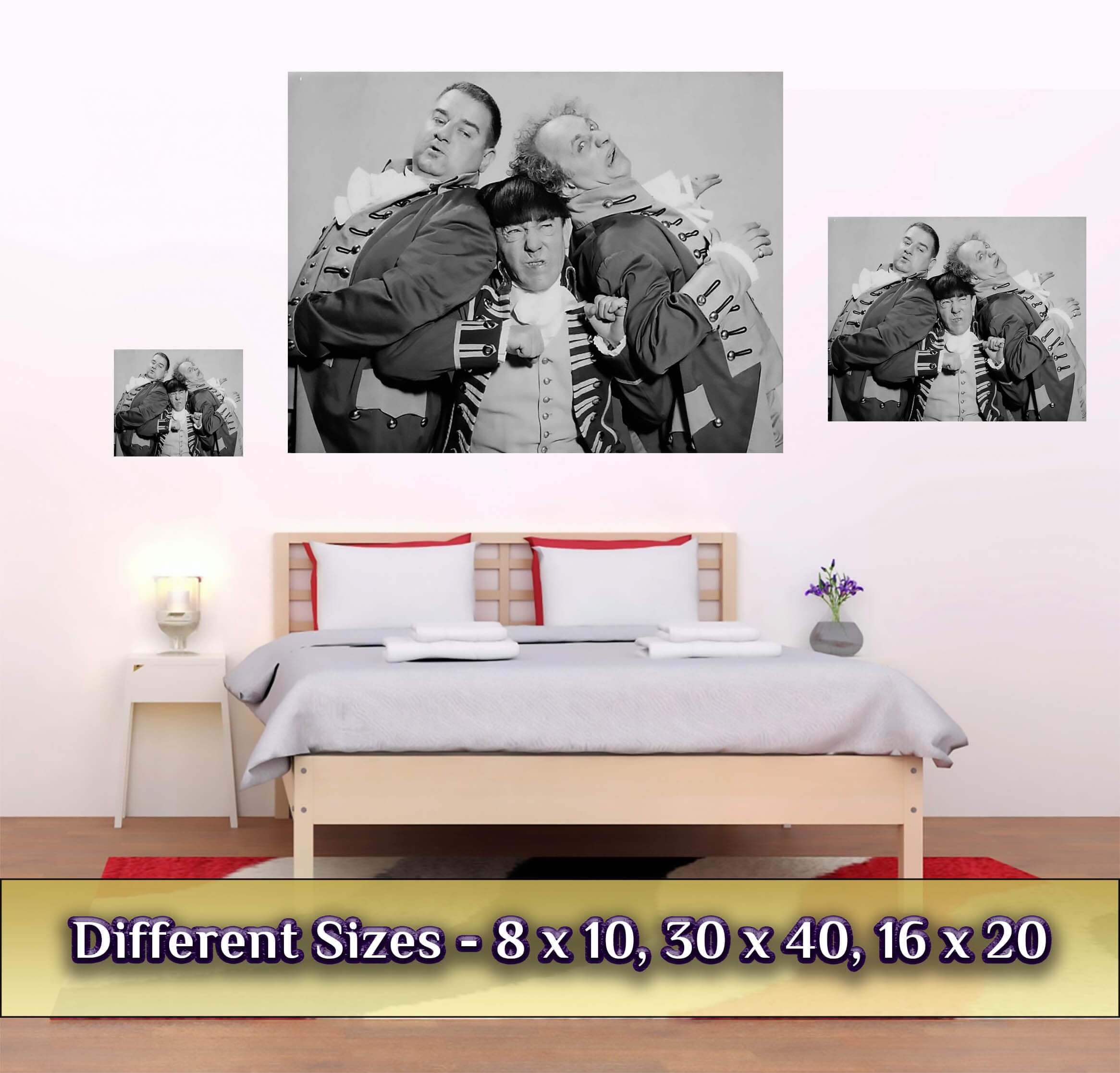 Three Stooges Poster Nyuk Nyuk Nyuk Vintage Photo Iconic 3 | Etsy